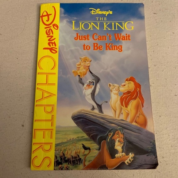 Disney | Toys | Disney Chapters The Lion King Just Cant Wait To Be King ...